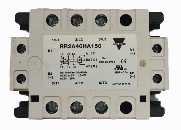 Semi conductor relay - for reversal of rotation direction ...