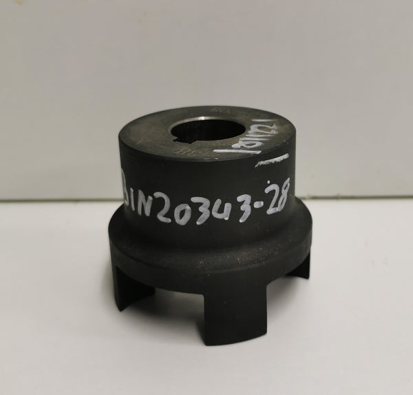 Coupling for Shaft 28mm with feather key groove, fuel transport spare ...