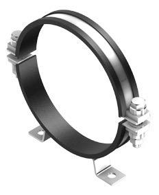 Vent pipe clamp for wall mounting, 100mm, fuel storage accessory ...