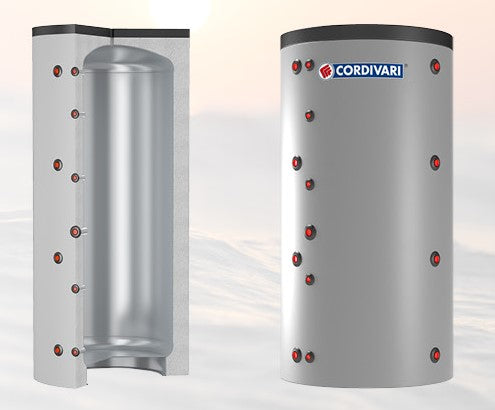 1500 litre buffer vessel 3 bar, buffer tank product by Cordivari ...